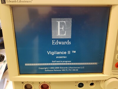 EDWARDS LIFESCIENCES VIGILANCE II PATIENT MONITOR 692515-023 | eBay