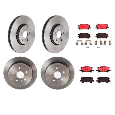 Brembo Front Rear Full Brake Kit Disc Rotors Ceramic Pads For Lexus ...