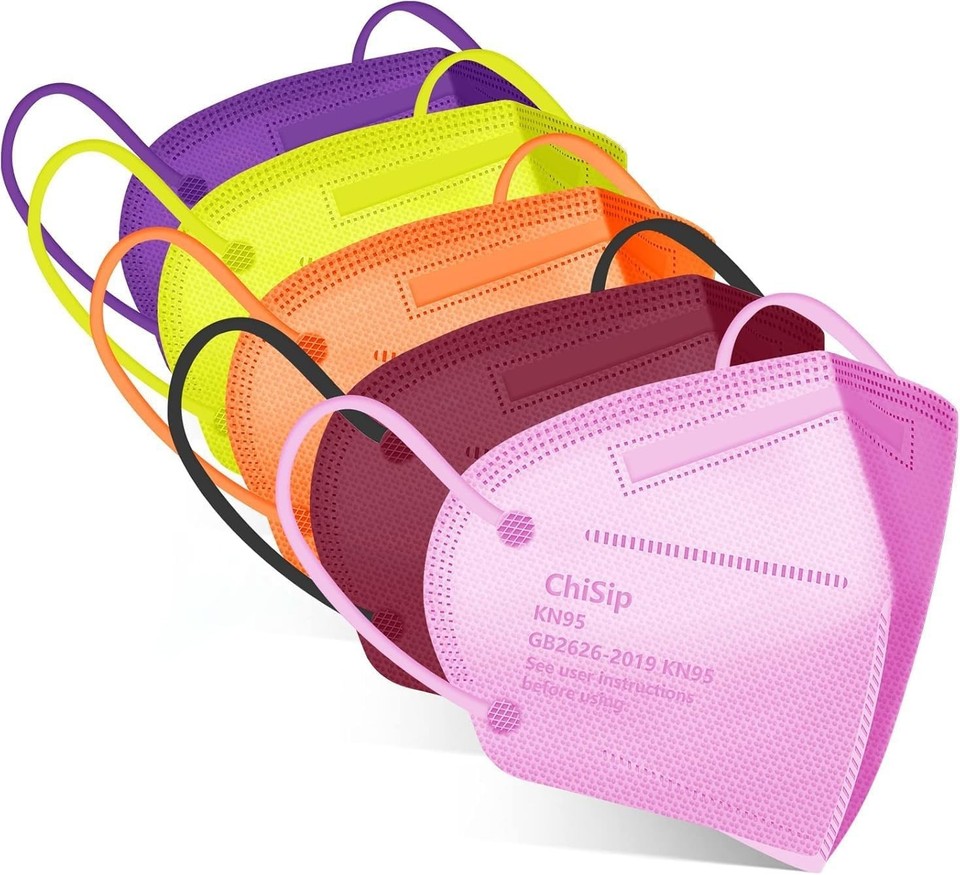 Disposable Face Masks, 5 Layer Breathable Masks for Adult, Men, Women ...