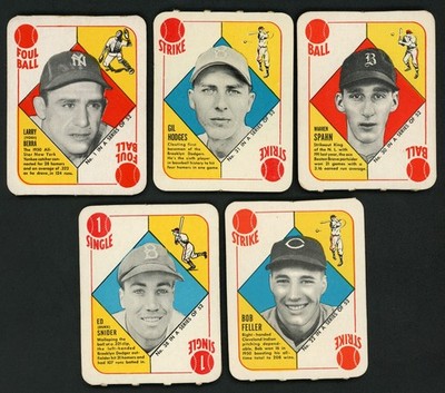 1951 Topps Red Backs Baseball COMPLETE SET (52) Berra Rizzuto Spahn HOF ...