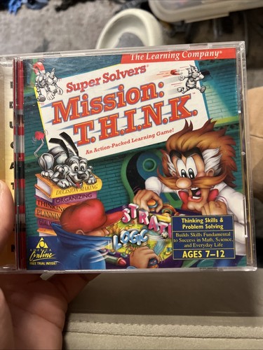 Super Solvers Mission Think (1997) CD-ROM The Learning Company Games | eBay