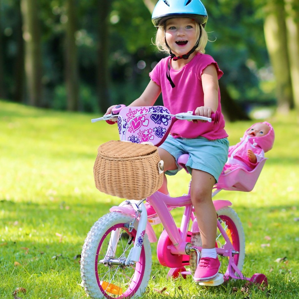 1Pc Practical Children Bike Basket Front Storage Basket Scooters Front ...