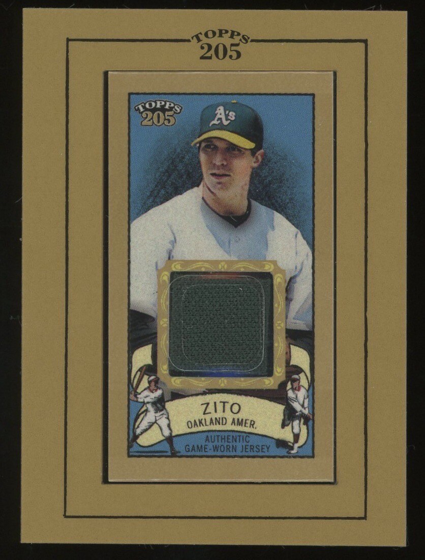 2003 Topps 205 Relics Barry Zito TR-BZ | eBay