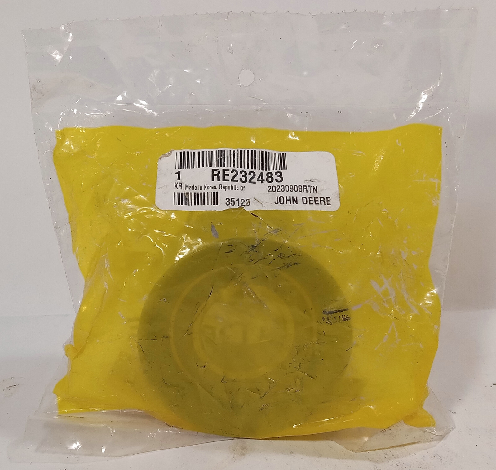 1 NEW JOHN DEERE RE232483 FAN DRIVE IDLER PULLEY NIB ***MAKE OFFER ...