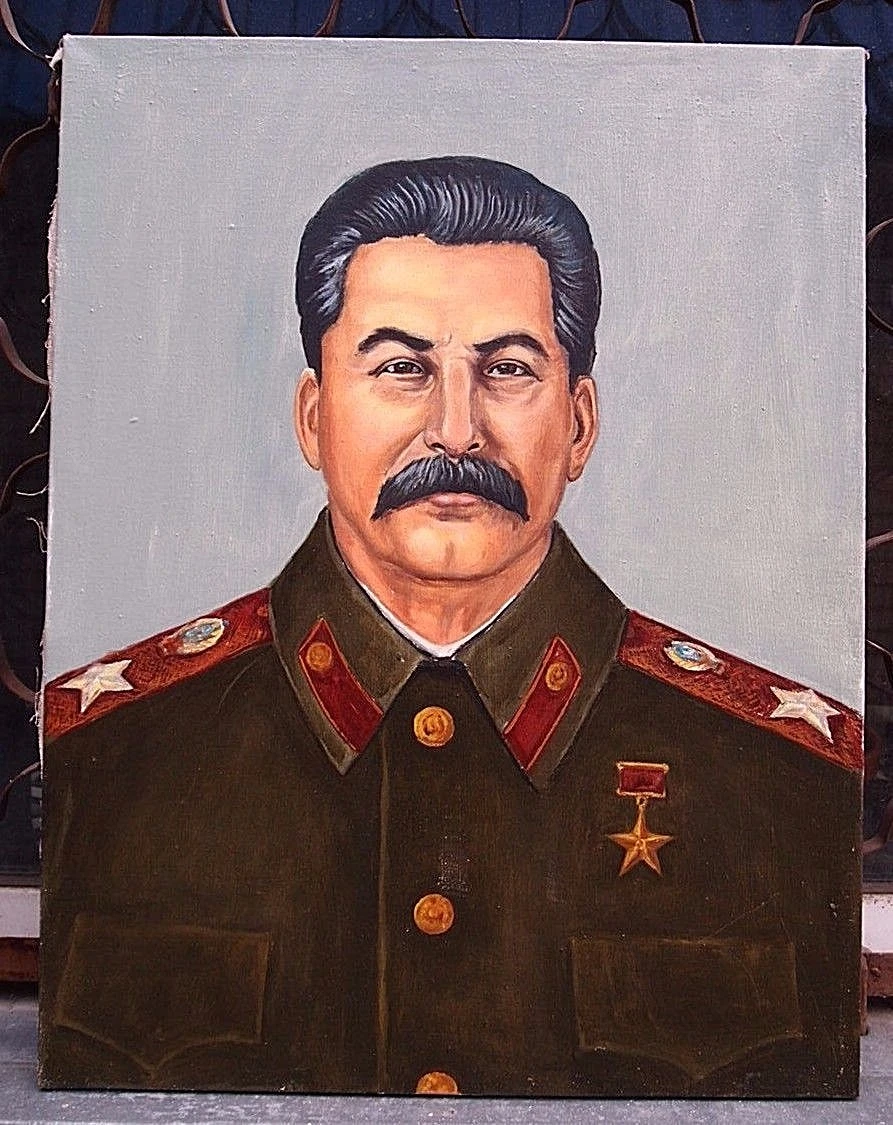 Stalin Painting