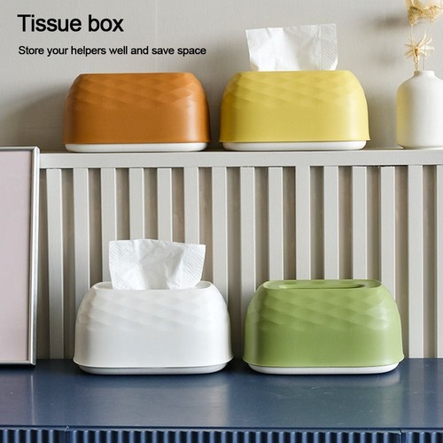 with Spring Bracket Tissue Box Tissue Paper Case Living Room Bedroom ...