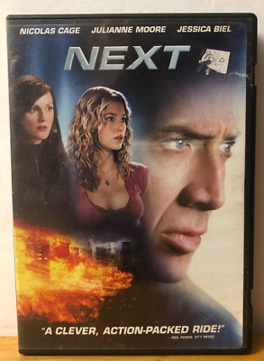 Next - DVD By Nicolas Cage,Julianne Moore,Jessica Biel 97363516644| eBay