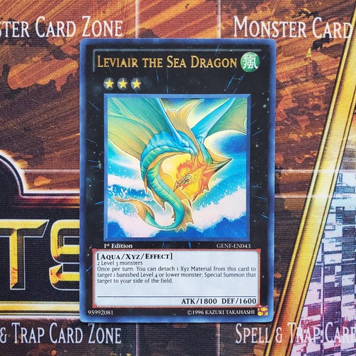 1x Levair the Sea Dragon - Ultra Rare - GENF-EN043 - 1st Ed - MP | eBay