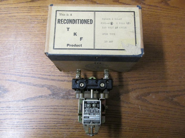 8501ao40 Square D Machine Tool Relay 120v Coil 8501A040 for sale online ...