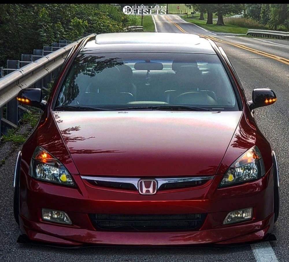 Red Honda Emblem Accord