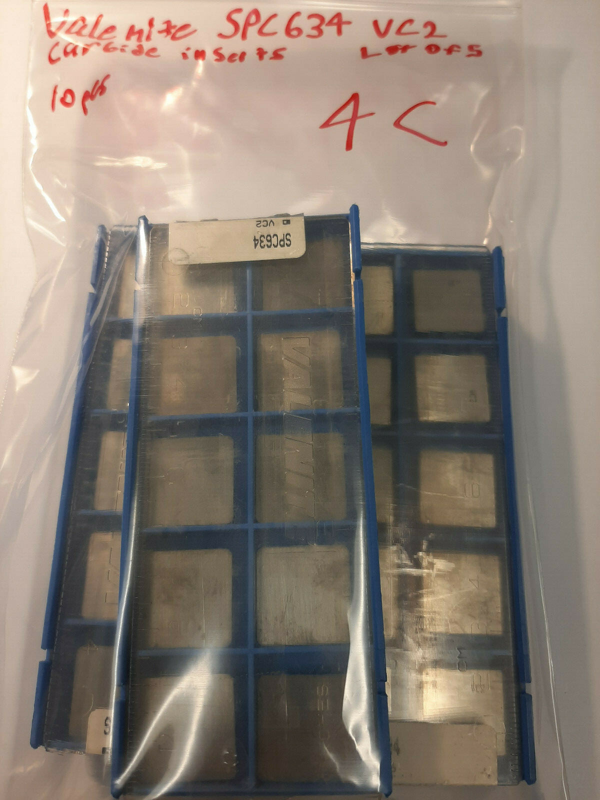 VALENITE SPC634 VC2 CARBIDE INSERTS, 10 PCS, MADE IN USA | eBay