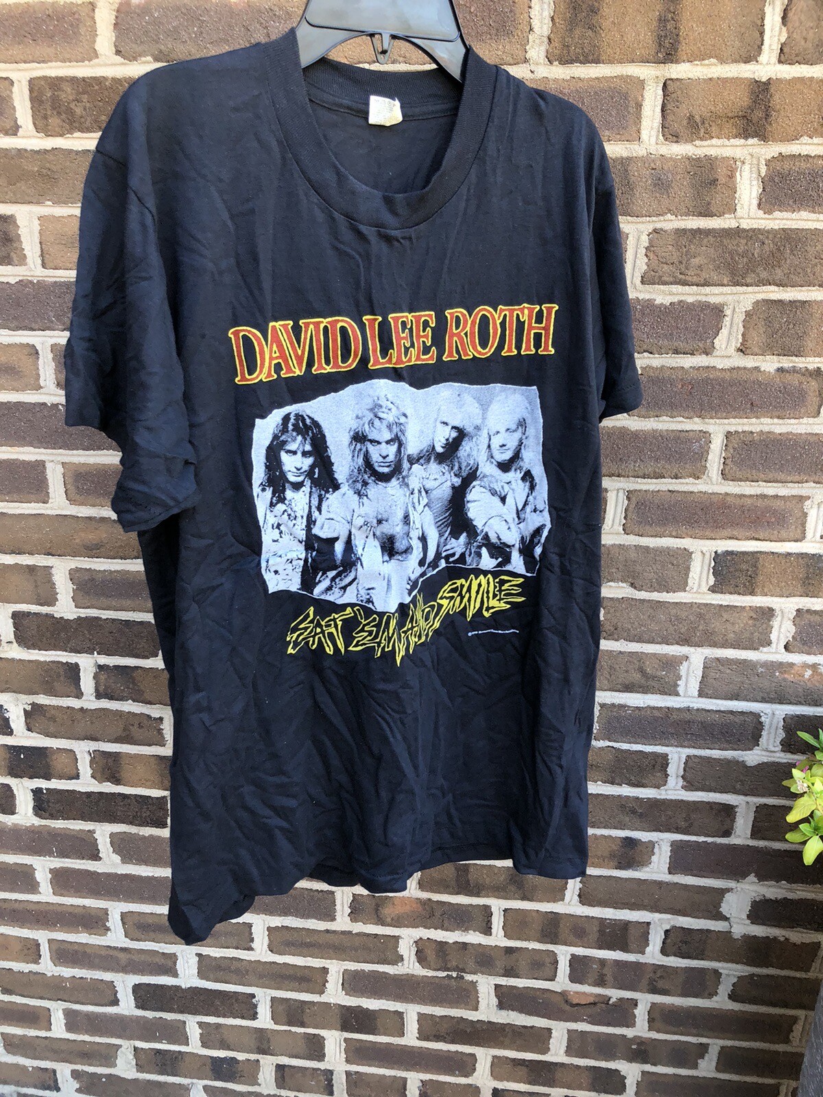 David Lee Roth Rare Vintage Concert T-shirt Eat’ Em A… - Gem