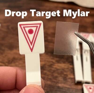 Drop Target Invisible Mylar Protectors - Pinball Machine Protective ...