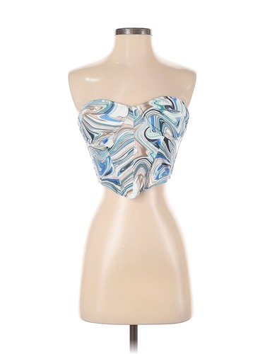 Subdued Women Blue Tube Top M | eBay