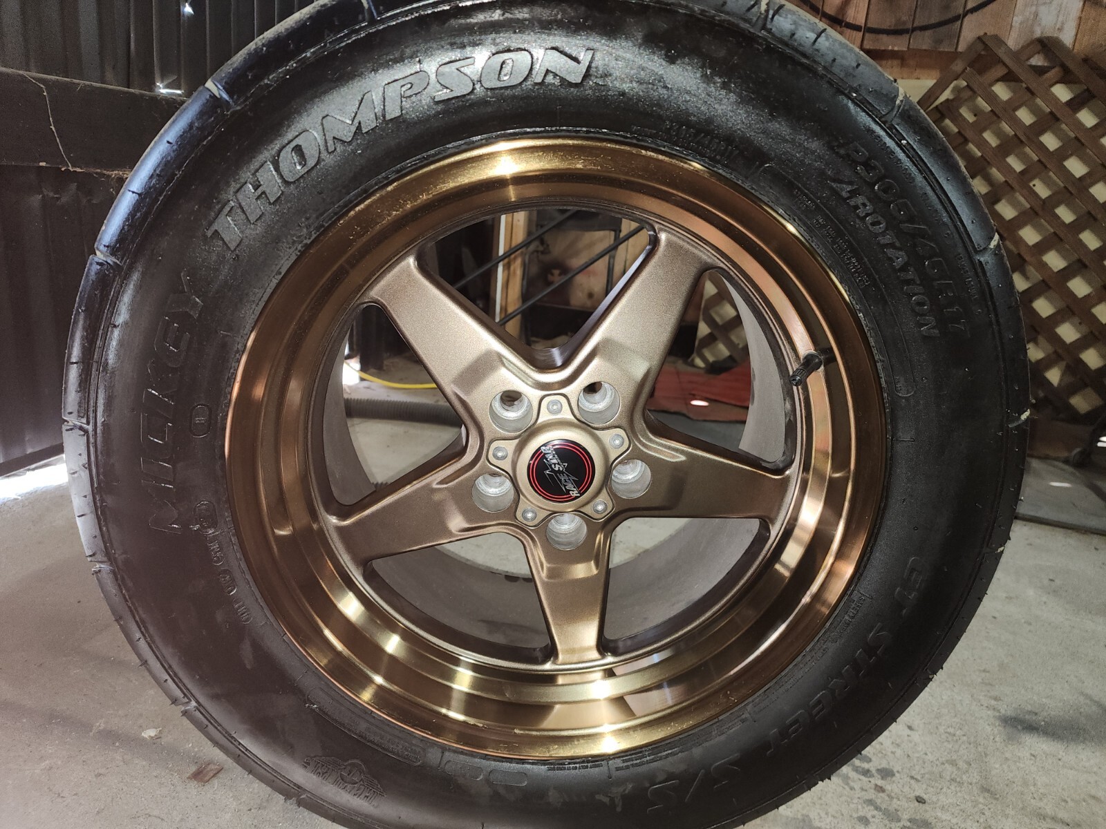 DRAGSTAR DRAG RACING RIMS 17"rear, and 18"front W Mickey Thompsons S/R ...