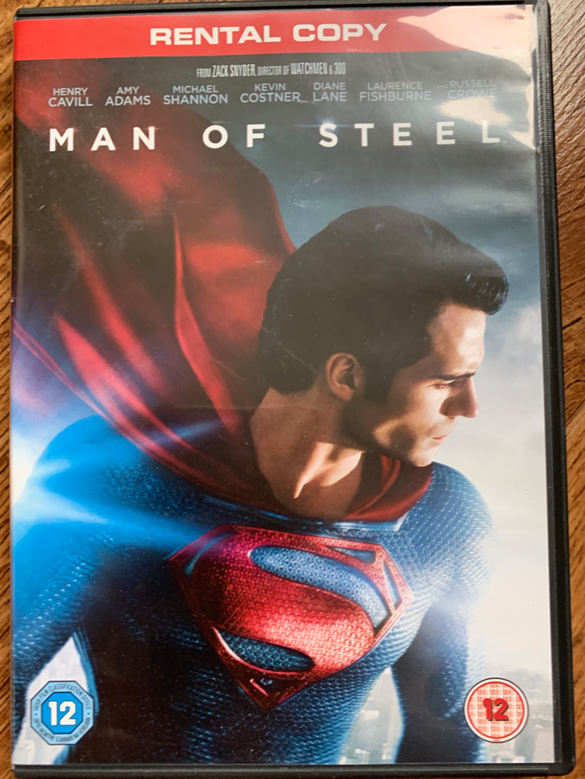 Man Of Steel Dvd Poster