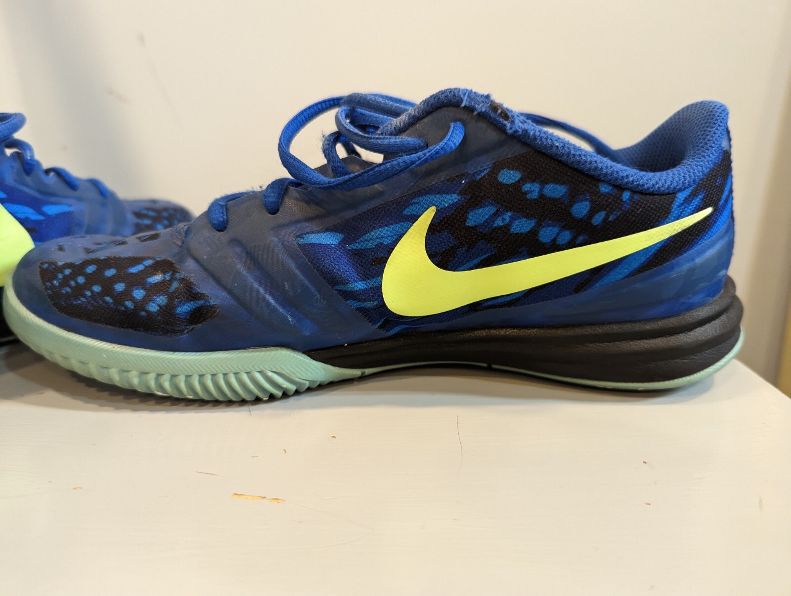 Nike KB Kobe Bryant Mentality Royal Blue Volt Kids Si… - Gem
