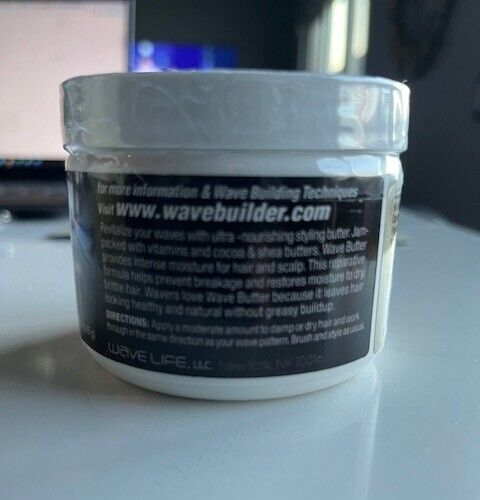 WaveBuilder Wave Butter Cocoa & Shea, Moisture & Shine Promotes Hair ...