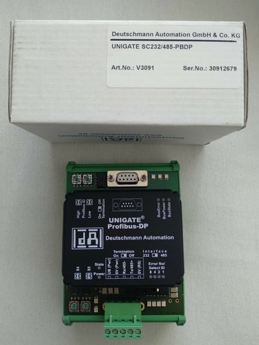 Deutschmann Automation Unigate SC232/485-PBDP Profibus Gateway V3091 ...
