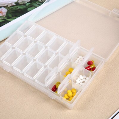 weekly 21-compartment pill box 3 times a day storage pill organizer | eBay
