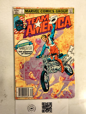 Team America #7 VF Marvel Comic Jim Shooter Mike Vosberg 26 HH24 | eBay