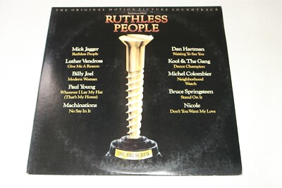 RUTHLESS PEOPLE - Original Soundtrack LP Vinyl Record NM | eBay