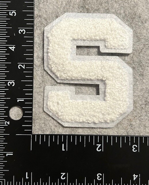 Alphabet Varsity Letters Patch Letterman Jacket Embroidered Iron-on ...