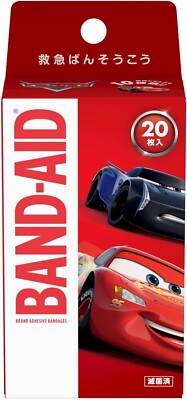 BAND-AID Adhesive Bandages, Disney/Pixar Cars 3 Assorted Sizes From ...