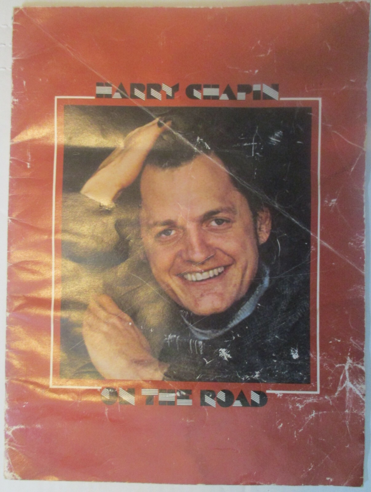Vintage Harry Chapin concert book On The Road autographed 1971 booklet ...