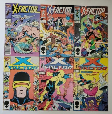 🚨X-Factor 7, 8, 9, 10, 11, 12 1986 | Marvel Comics 🔥🔥🔥 Bundle Lot | eBay