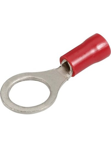 Narva 8.4 mm Flared Vinyl Ring Terminal Red Pack of 16 (56075BL) | eBay ...