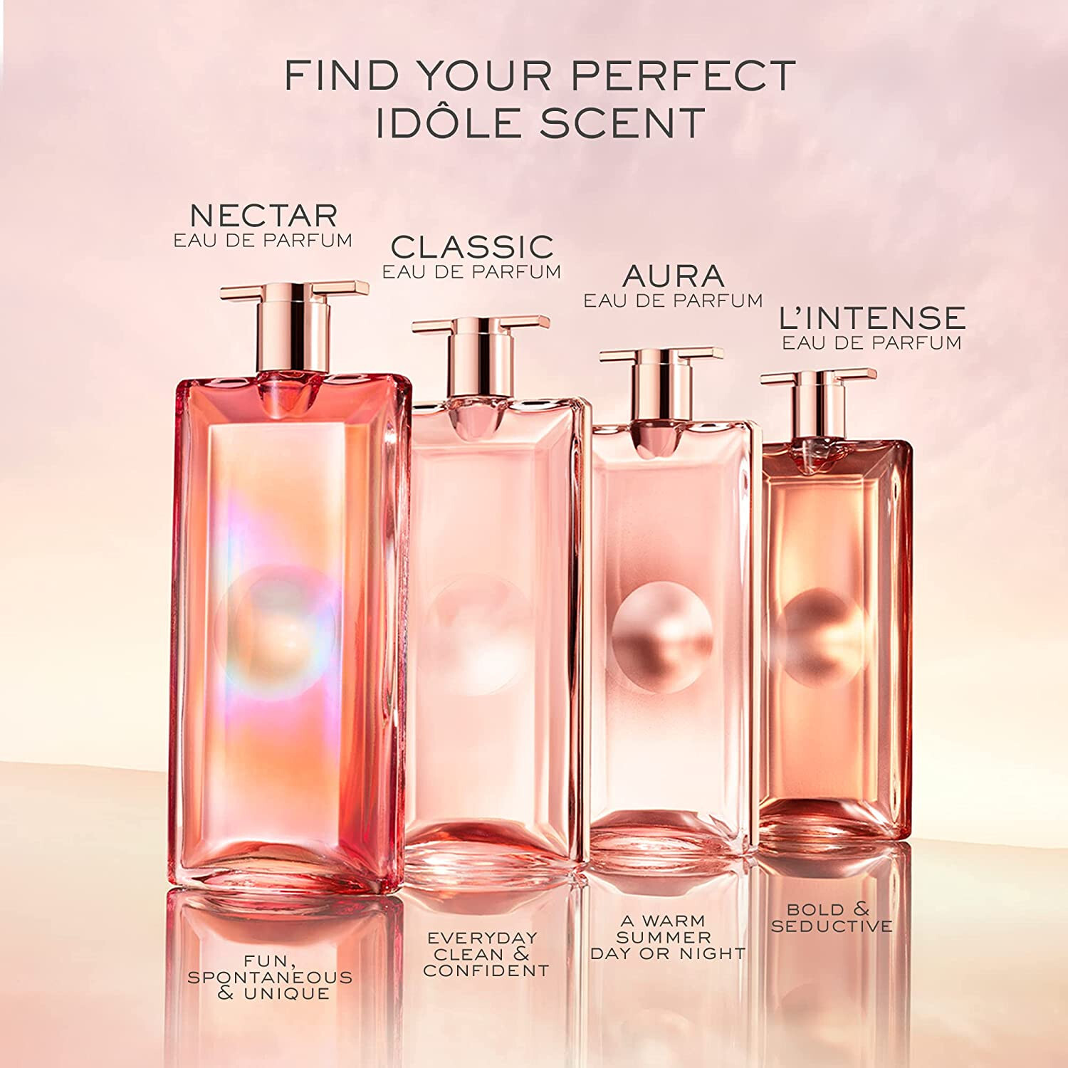 Lancôme Idôle Eau de Parfum Floral & Fresh Women's Perfume Vanilla ...