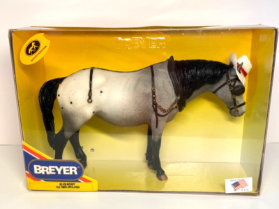 1995 Breyer Horse McDuff Old Timer Grullo Blanket-Appy w White Hat #935 ...