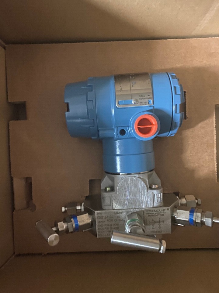 Rosemount 2051C Pressure Transmitter with Manifold | eBay