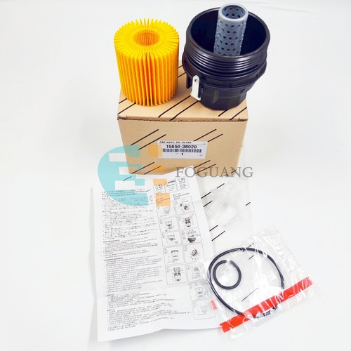 For Toyota Lexus Oil Filter Housing Cap & Filter Genuine OEM 15650 ...