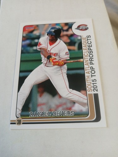 2015 Choice South Atlantic League Top Prospects Rafael Devers #11 ALL ...