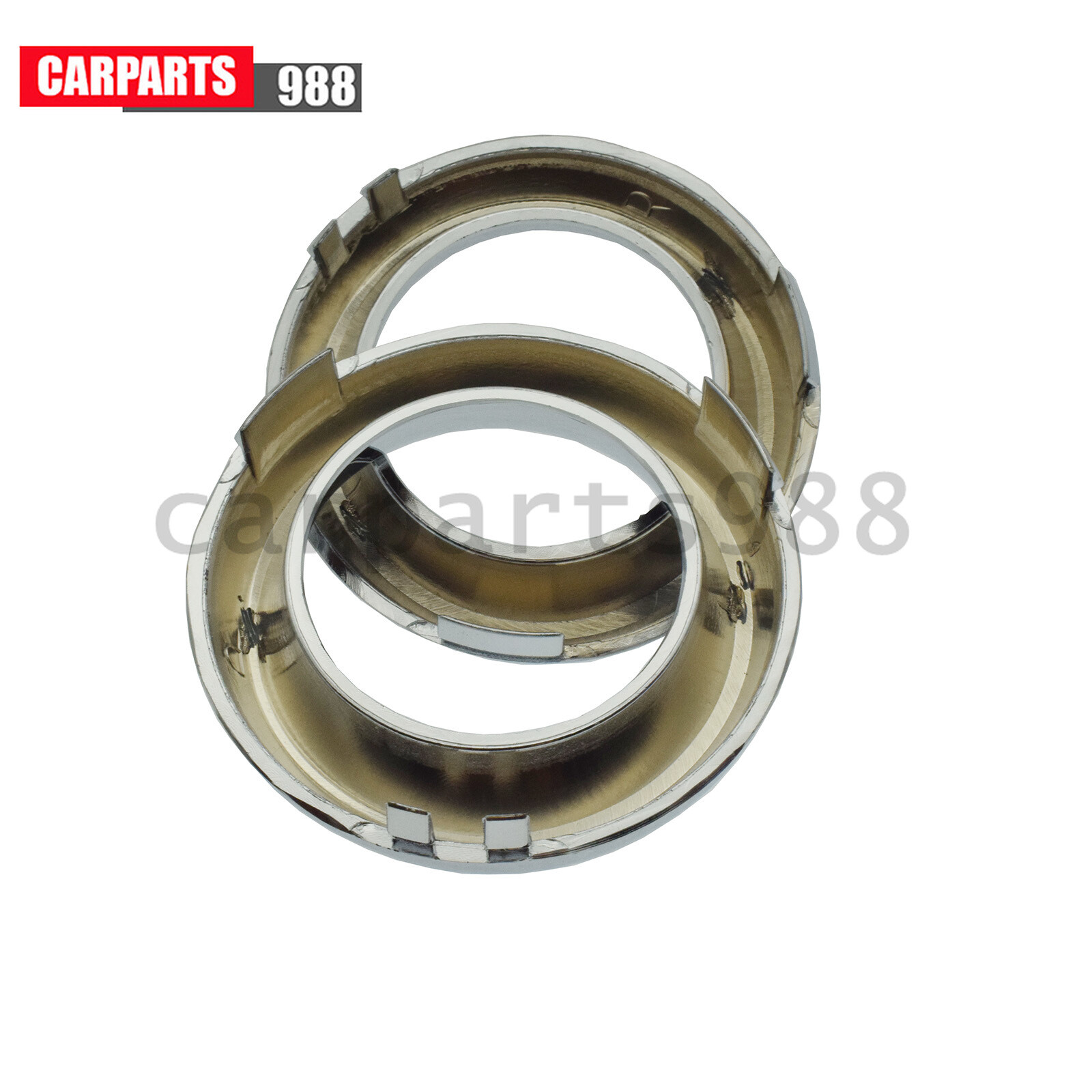 Left Right Fog Light Trim Chrome For 2014-2020 Dodge Durango 5113680AA ...