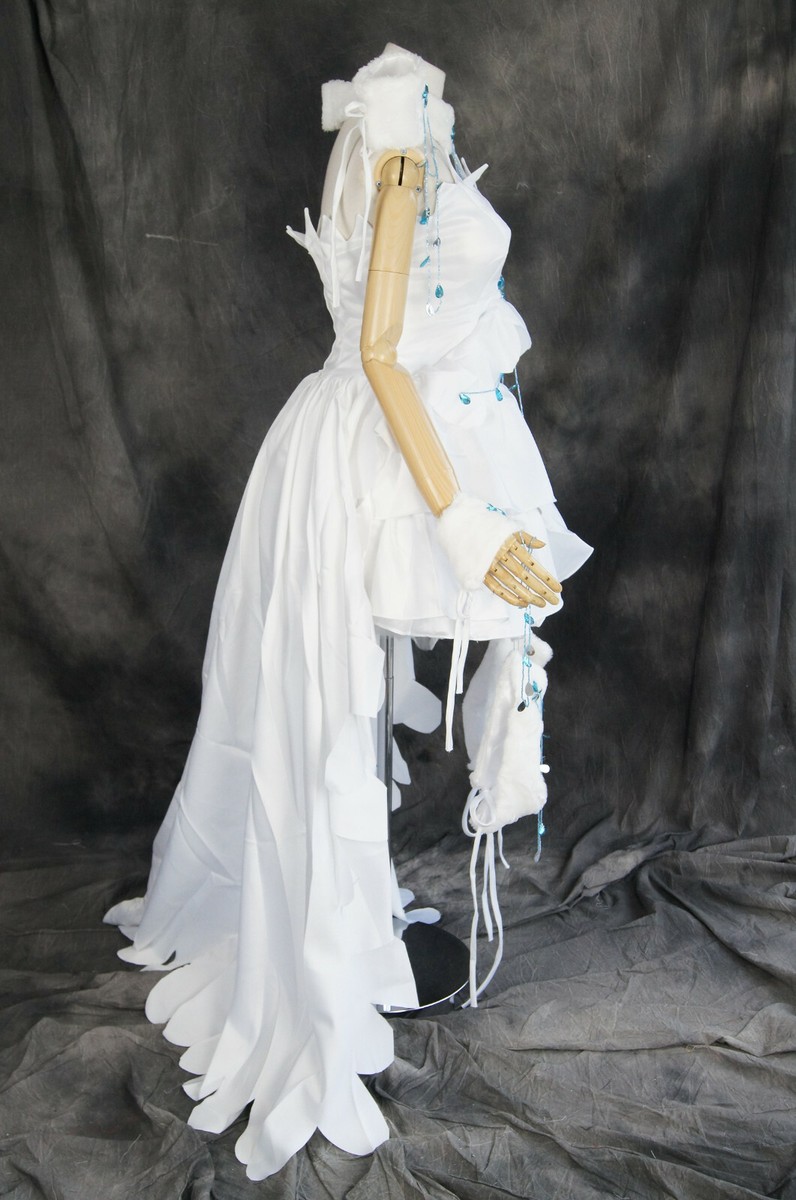 Chobits Chii Vestito Bianco Anime Gothic Lolita Chobits Chii (bianco