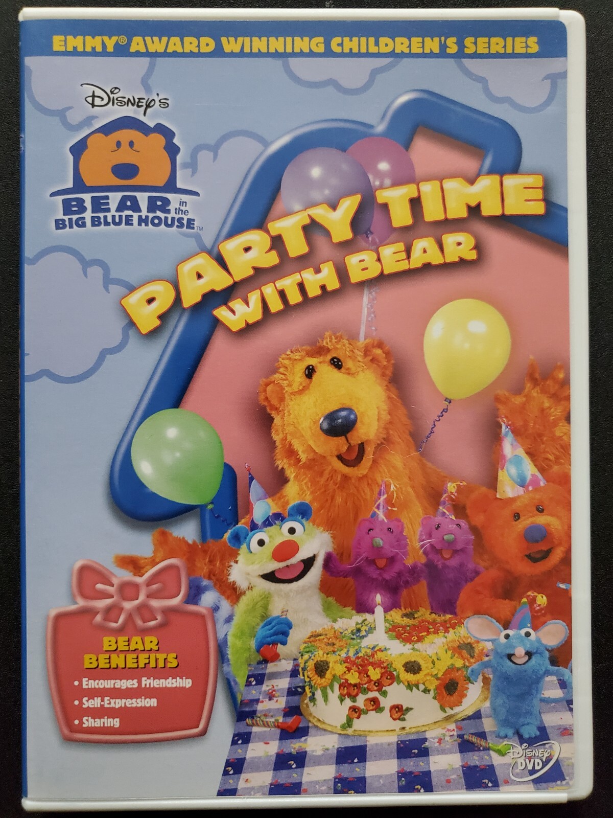Bear in the Big Blue House: Party Time With Bear (DVD, 2004) Disney ...