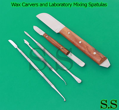 Wax Carvers and Laboratory Mixing Knives Lecron Zahle Beale Alginate ...