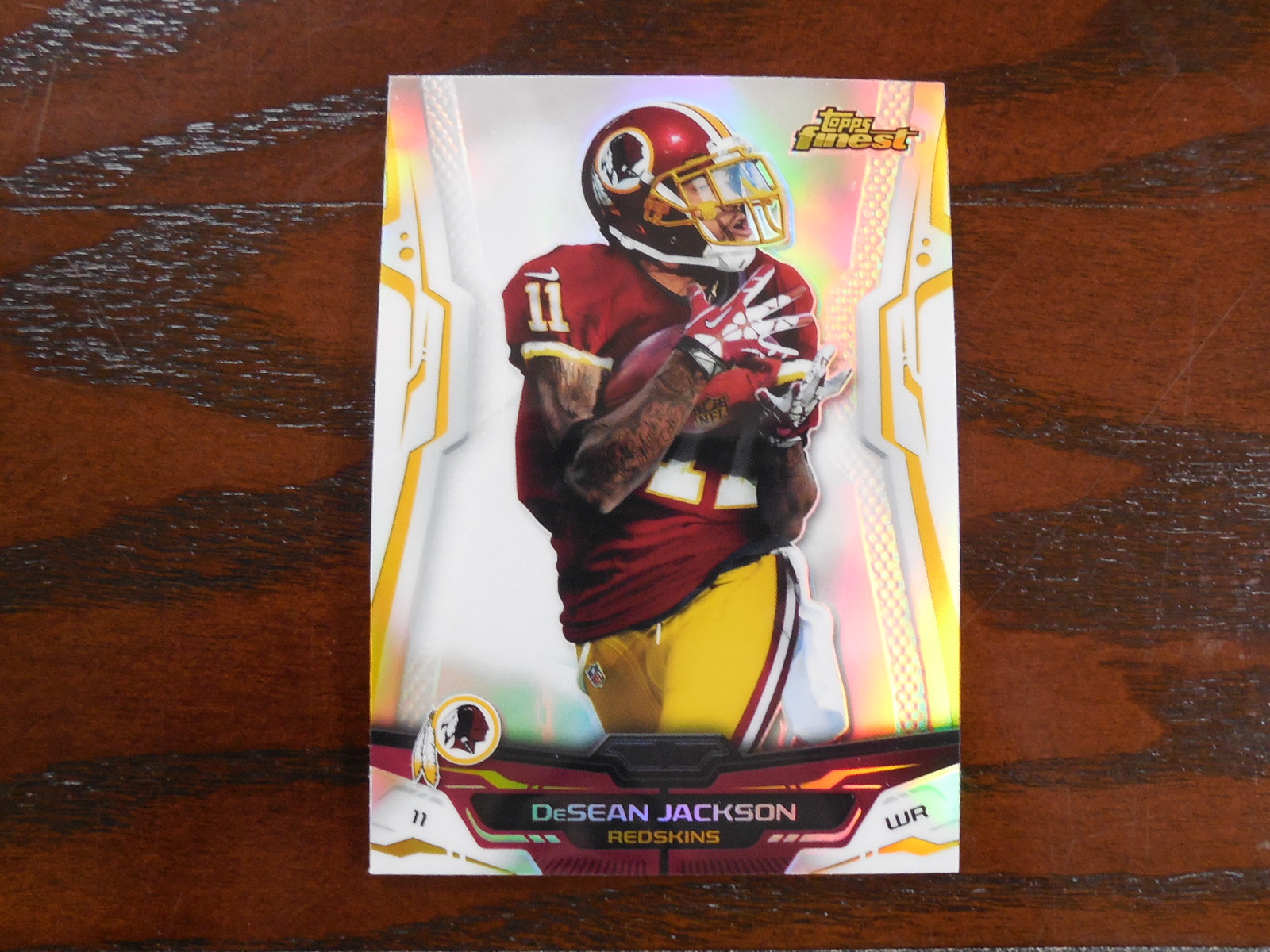 2014 Topps Finest Football- DeSean Jackson Base Card #32 Refractor | eBay