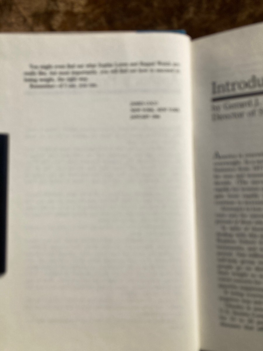 James Coco Diet Menu