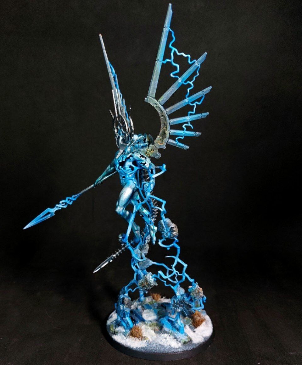 C'tan Shard of the Void Dragon painted Warhammer 40k Necrons Indomitus ...