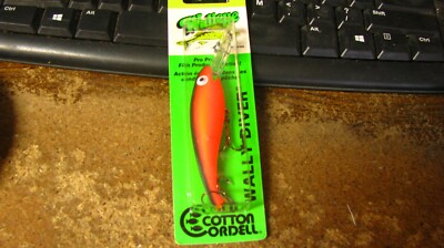 Cotton Cordell "wally diver", 3 1/8", 3/8 oz, NOS, NIP, free shipping ...