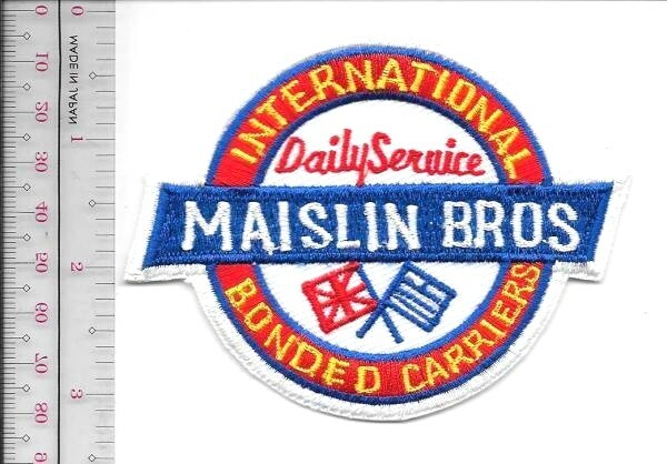 Trucking & Van Lines Maislin Brothers International Inc Toronto NO ...