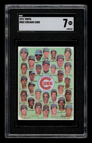 1971 Topps Set-Break #502 Chicago Cubs SGC 7 NM | eBay