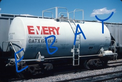 Emery Uncommon Chemicals GATX Tank Car #66836 ROSTER 1991 Original ...