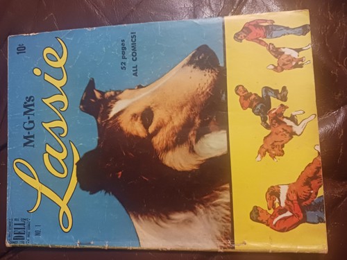 Dell / MGM'S Lassie Comic Book/ Issue #1 (10 Cent) / 1st Issue Photo Cover | eBay