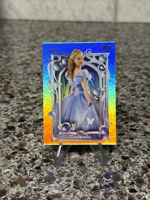 Cinderella 2025 Topps Disney Wonder Live-Action Princess SP Foil 1:240 ...