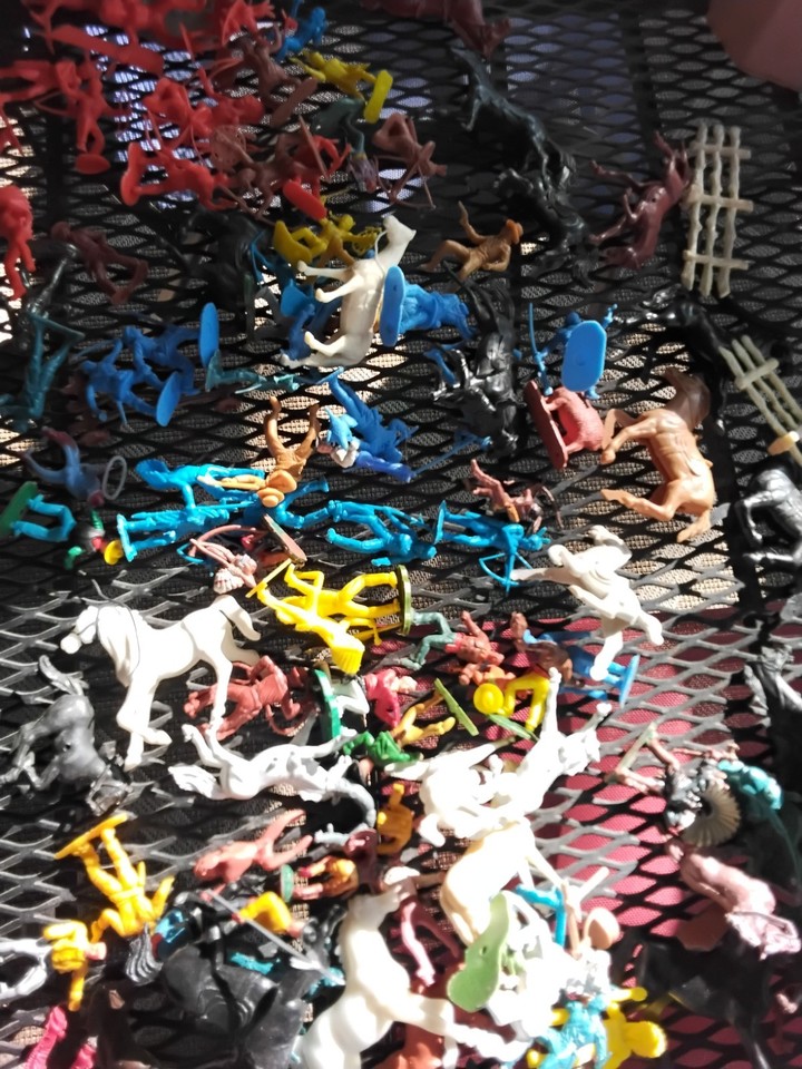 Vtg 1950s Marx Fort Apache Stockade Playset Series Incomplete ...